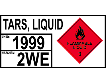 Tars liquid emergency information panel - metal by Global Spill Control